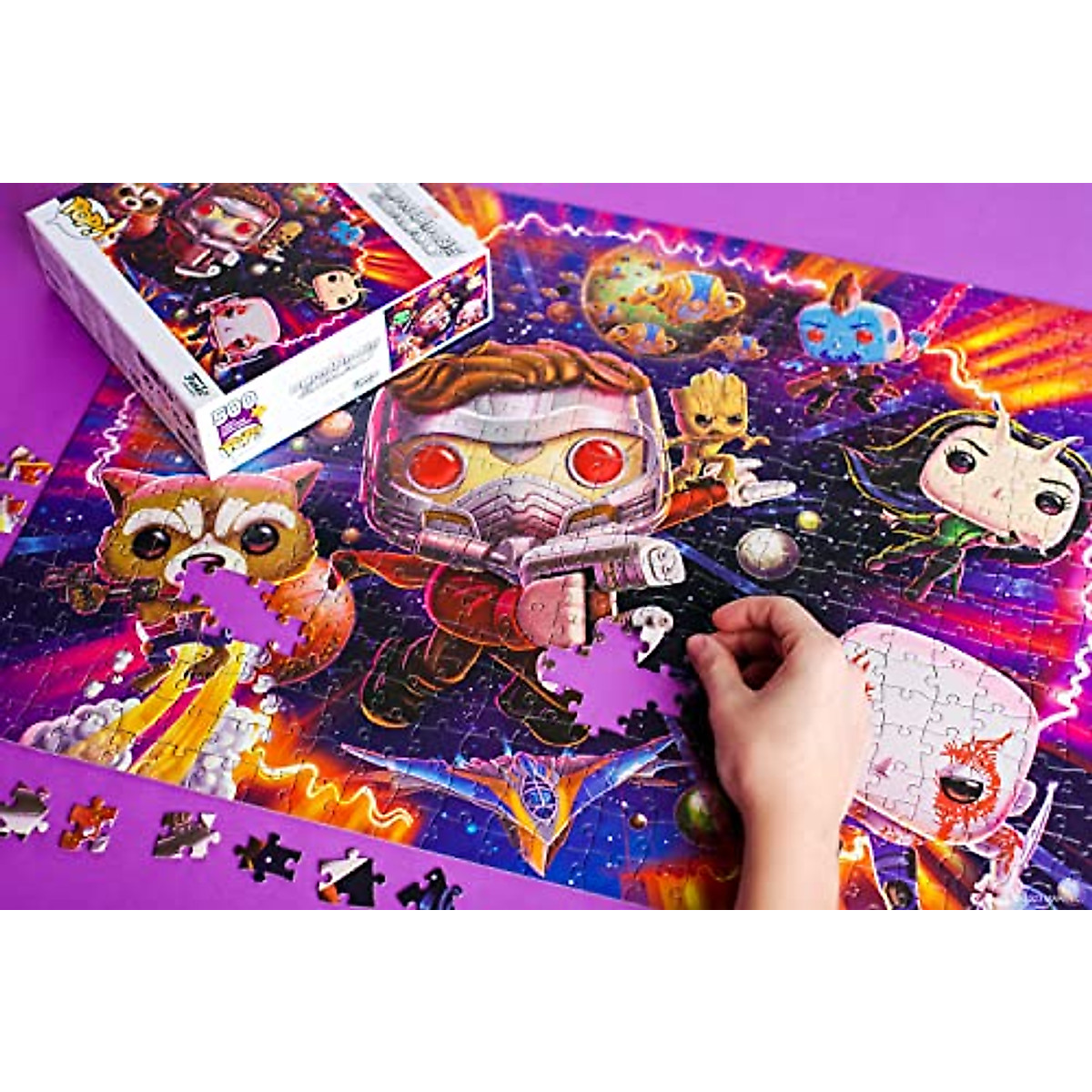 Funko Pop! Marvel Puzzle: Guardians of The Galaxy