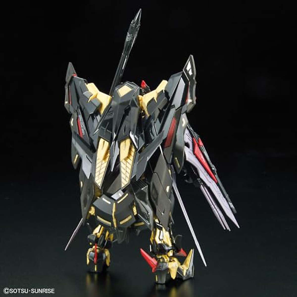 BANDAI Hobby RG #24 Gold Frame Amatsu Mina Gundam Seed Astray Model Kit (1/144 Scale)