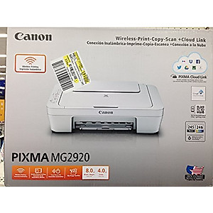 Canon PIXMA MG2920 Wireless Inkjet All-in-One Printer/Copier/Scanner