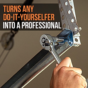 RAK Universal Socket Tool - Super Socket Unscrew Any Bolt - Gifts for Men - Adjustable Grip Socket Adapter Set for Car Mechanic, Electrician, Handyman, HVAC Tools - Birthday Gifts for Dad