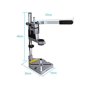 Drill Press,Drill Press Adapter for Hand Drill,Rotary Tool Holder,Arbor Press,Bench Clamp Drill Press Stand Workbench Repair Tool,Rotary Tool Drill Press Drilling Hole Station