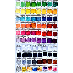 188 Embroidery Floss Set Including Cross Stitch Threads Friendship Bracelet String with 2-Tier Transparent Box, Floss Bobbins and Cross Stitch Kits