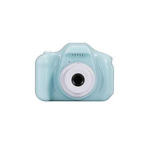 dsfen X2 Mini Kids Camera 2 inch HD Color Display Rechargable Mini Camera Video Camera Lovely Camera with 32GB Memory Card Green