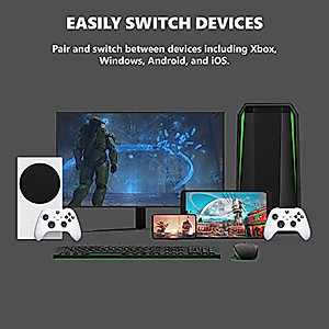 Microsoft Controller for Series X / S, & Xbox One (Latest Model) - Robot White (Renewed)