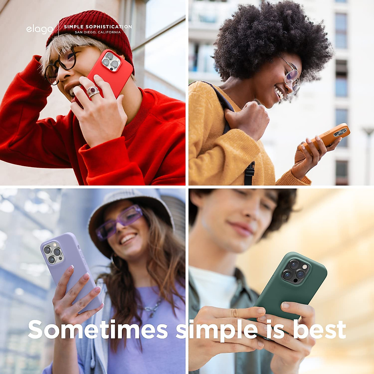 elago Compatible with iPhone 14 Pro Max Case, Liquid Silicone Case, Full Body Protective Cover, Shockproof, Slim Phone Case, Anti-Scratch Soft Microfiber Lining, 6.7 inch (Black)