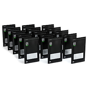 Sweet Decades 1 Ounce Bags - 50 Pack Lock & Seal Storage & Curing Bags Heat Sealable 6" x 9.8" x 3.15" Inch (1oz, 28g)