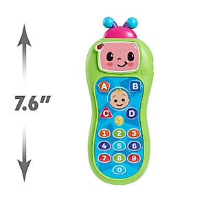 CoComelon Press and Learn Remote with Sounds, 25 Phrases, Learning & Education, Kids Toys for Ages 18 Month by Just Play