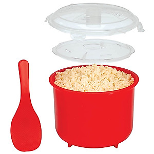 Microwave Rice Cooker and Handled Bowl by Chef's Pride