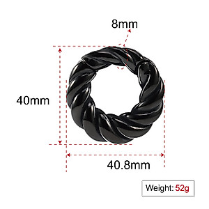 PUNKYOUTH Ear Hanger Weights for Stretched Ear Gauges 0g 00g Stainless Steel Ear Heavy Dangle for Women Plugs Tunnels Piercing Kit