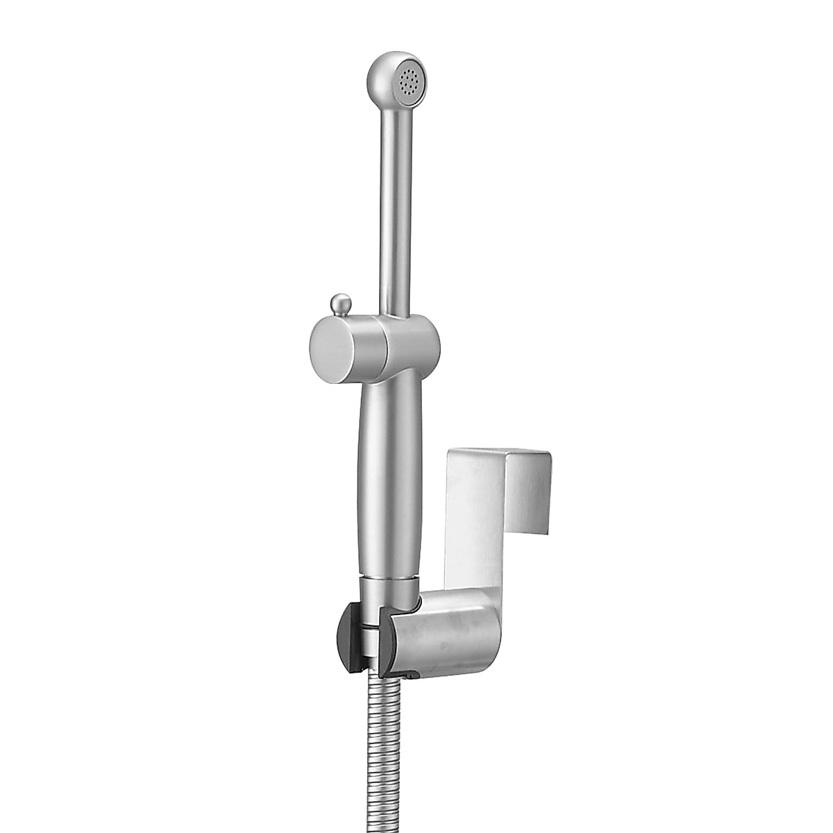 Bathfinesse Bidet Sprayer for Toilet, Solid Brass Handheld Bidet Attachment, Adjustable Water Pressure, Brushed Nickel