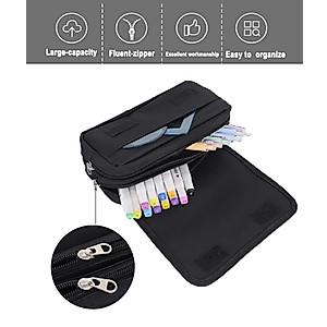 HUNGAHAAPAI Genshin Impact Pencil Case With Metal Brass Bookmark And Weapon-pen For School Students Total 8 Genshin Impact Merch Ayaka