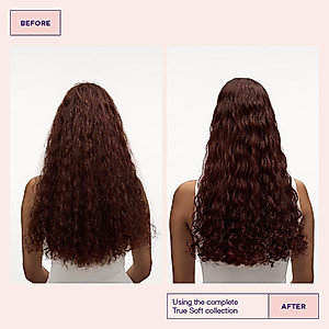 Maria Nila True Soft, Shampoo 11.8 Fl Oz, For Dry Hair, Argan Oil Remoisturises & Reduces Frizz, 100% Vegan & Sulfate/Paraben free