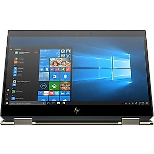 HP Spectre x360 13 2-in-1 Laptop: Core i7-8565U, 16GB RAM, 512GB SSD, 13.3" 4K UHD Touchscreen Display, Backlit Keyboard, Fingerprint Reader