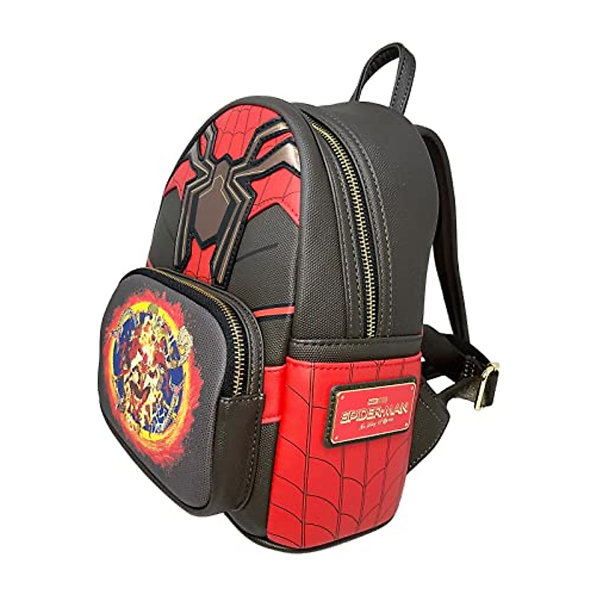 Loungefly Spiderman No Way Home Marvel Comics Cosplay Womens Double Strap Shoulder Bag Purse