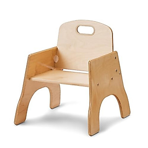 Jonti-Craft 6802JC Chairries Stackable Chair, 9" Height