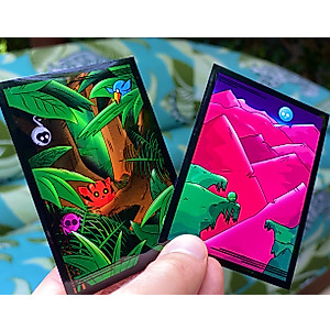 Doomlings Doomsleeves - Premium Card Sleeves for Doomlings Card Game, 300 Clear & Designed Protector Sleeves with Dual Surface (300 Pack)