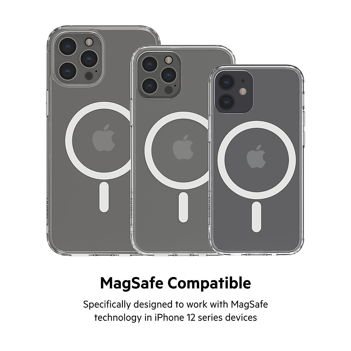 Belkin Wireless Charger for MagSafe, 15W Fast Charging Pad (PSU Not Included) w/ Kick Stand & 6.6ft Long Braided Cable, Compatible w/ iPhone 15, 15 Pro, 15 Pro Max, 14 & 13, and iPhone Mini - Black