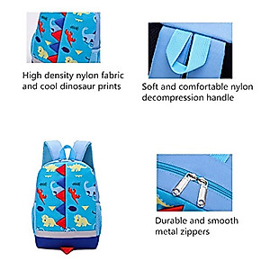 Bansusu 3D Dinosaur Pattern Girls Boys Small Backpack Bookbag Mini Casual Daypack