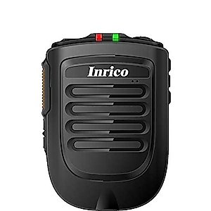 ANYSECU Inrico Wireless PTT Microphone B01 iOS Version Wireless PTT Button Zello mic Zello ptt Button Speaker for iOS and Android Phone