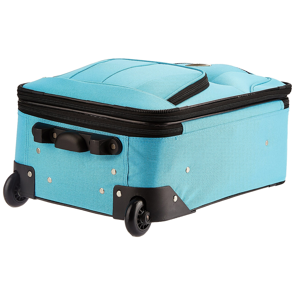 Rockland Fashion Softside Upright Luggage Set, Turquoise, 2-Piece (14/19)