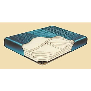 Regency 5 Total Waveless Queen Size Hardside (Wood Frame) Waterbed Mattress with Free Fill&Drain Kit