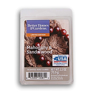 Mahogany and Sandalwood 2018 Limited Edition Wax Cubes