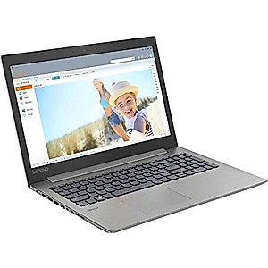 Lenovo Ideapad 330 15.6" HD Anti-Glare Laptop, Intel Quad-Core Celeron N4100(up to 2.40 GHz), 8GB RAM 256GB SSD DVDRW 802.11ac HDMI Bluetooth Webcam Windows 10 Gray