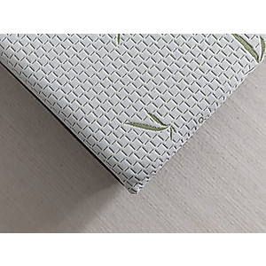 Tulo 8" Medium Comfort Memory Foam Bamboo Pressure Relief Mattress in a Box | Queen Size