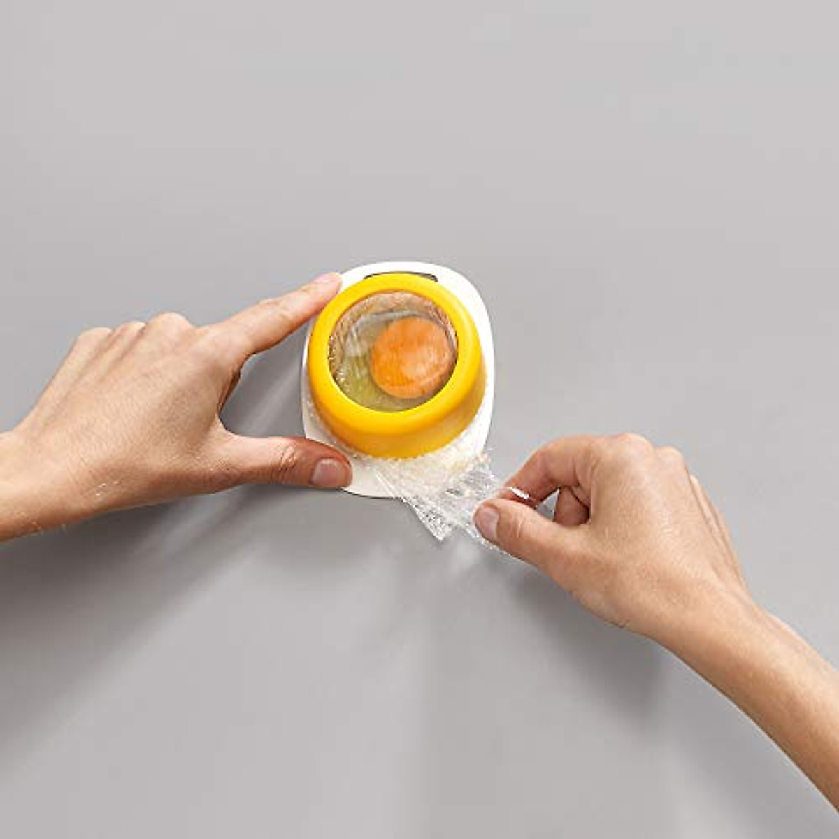 Joseph Joseph Poach-Pro Egg Poacher Mess-Free Tool, 2-pack,Yellow