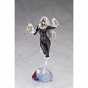 Marvel's Black Cat (Steals Your Heart Version) Bishoujo Statue, Multicolor