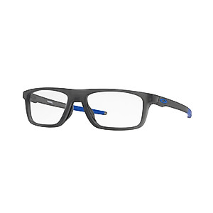 Oakley OX 8127-812702 Pommel Eyeglasses, Satin Grey w/Demo Lens, 53mm