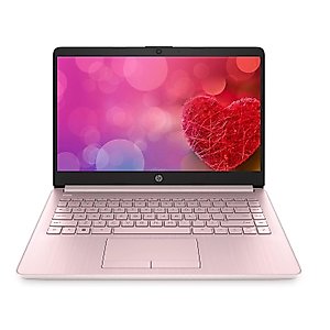 HP 14" HD Laptop Newest Stream, Intel N4000 Series Processor, 8GB DDR4 RAM, 64GB eMMC, WiFi, Bluetooth, HDMI, Webcam, USB Type-A&C, w/GM Accessory, Pink