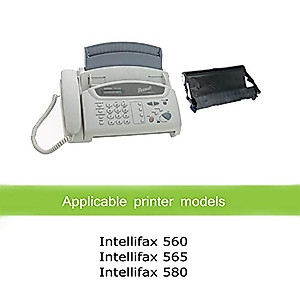 Awesometoner Compatible Fax Ribbon Cartridge Replacement for Brother PC401 C use with Intellifax 560, 565, 580 (Black, 1-Pack)