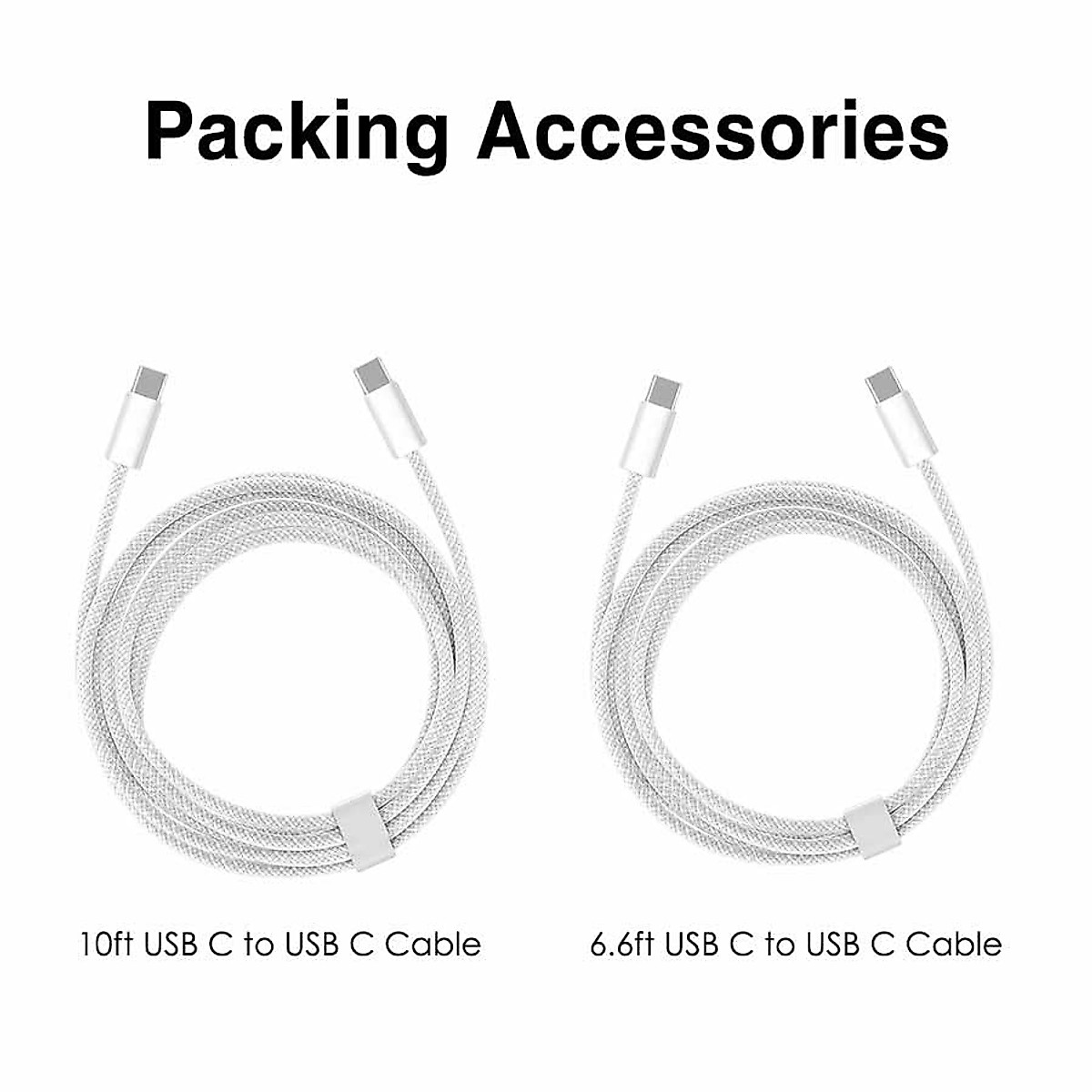 6/10 Ft USB C to USB C Fast Charger Cable for New iPad Pro 12.9 in 6th/5th/4th/3rd Gen, iPad Pro 11-inch 4th/3rd/2nd/1st, iPad Air 5/4, iPad 10th Generation, iPad Mini 6, iPad/Pro Charging Cord