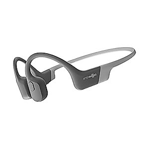 AfterShokz Aeropex - Open-Ear Bluetooth Bone Conduction Sport Headphones - Sweat Resistant Wireless Earphones for Workouts and Running - Built-in Mic