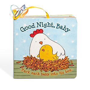 Melissa & Doug Children's Book - Good Night, Baby (Board Book with 5 Play Tags to Tuck into Pockets)