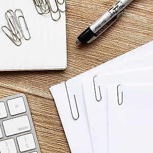 Mr. Pen- Paper Clips, 450 Pack, Silver, Paper Clips Assorted Sizes, Paperclips, Paper Clip, Large Paper Clips, Clips for Paperwork, Small Paper Clips, Big Paper Clips, Paper Clip Assortment, Clip