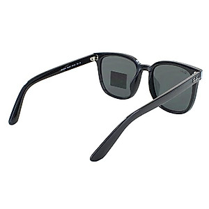 Ray-Ban RB4401D Square Sunglasses, Black/Dark Grey, 57 mm