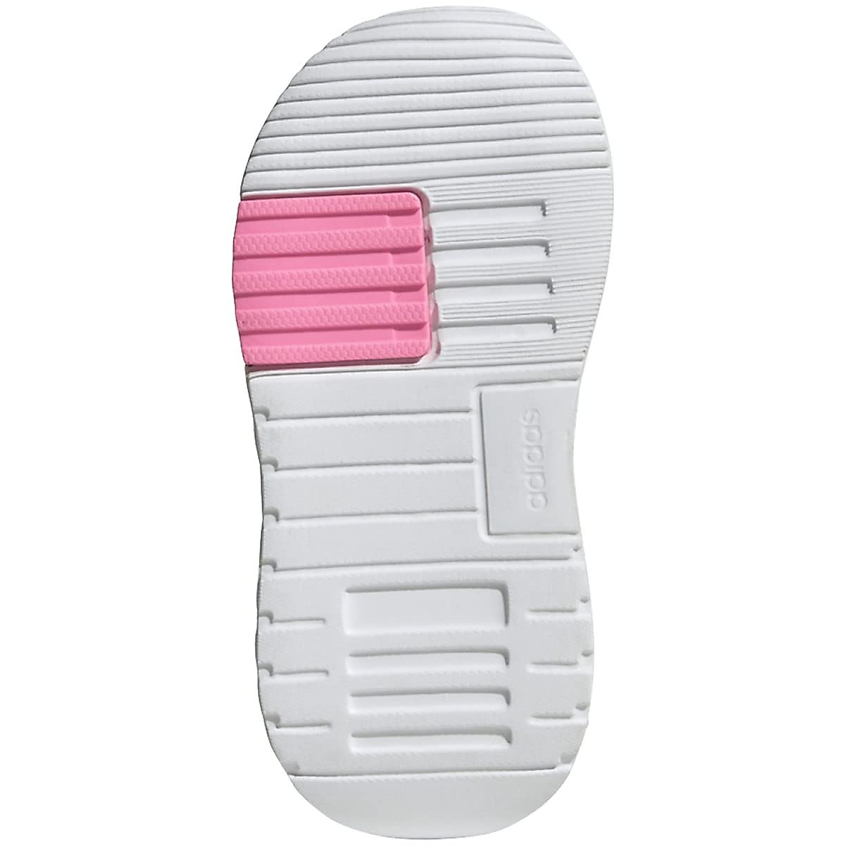 adidas Kids Racer TR21 Running Shoe, Clear Pink/Zero Metallic/Beam Pink, 7 US Unisex Toddler