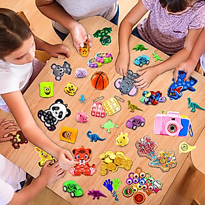 320PCS Party Favors for Kids Fidget Toys,Treasure Box Toys for Classroom,Birthday Party Favors Goodie Bags Stuffers for Kids,Pinata Stuffers,Carnival Prizes,Fidgets for Classroom Prizes