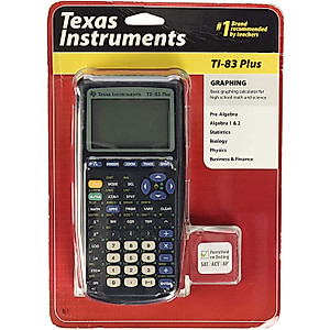 TI-83 Plus Graphics Calculator TI-83 Plus Graphics Calculator