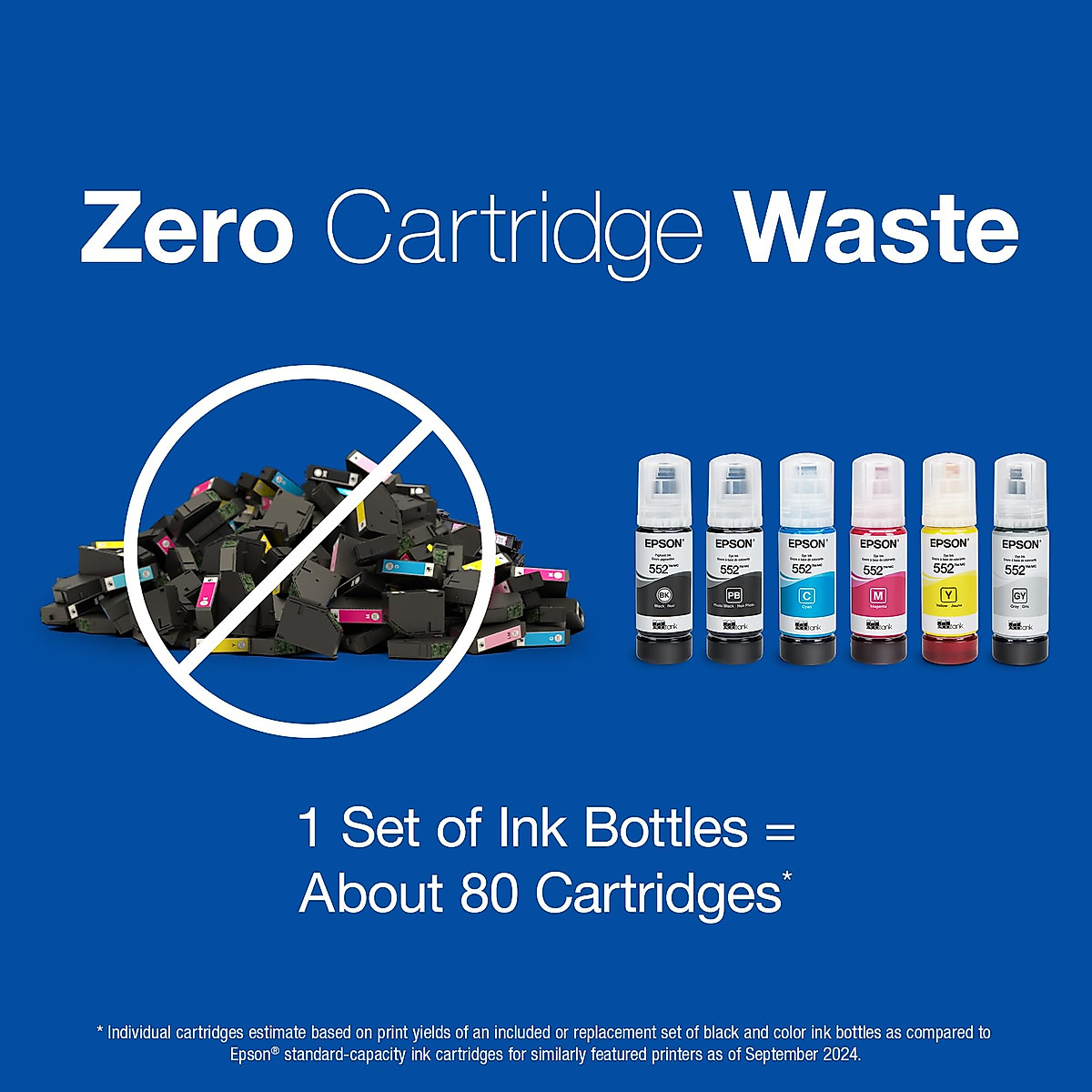 Epson Claria ET Premium T552520 High Capacity Bottle Ink - Grey