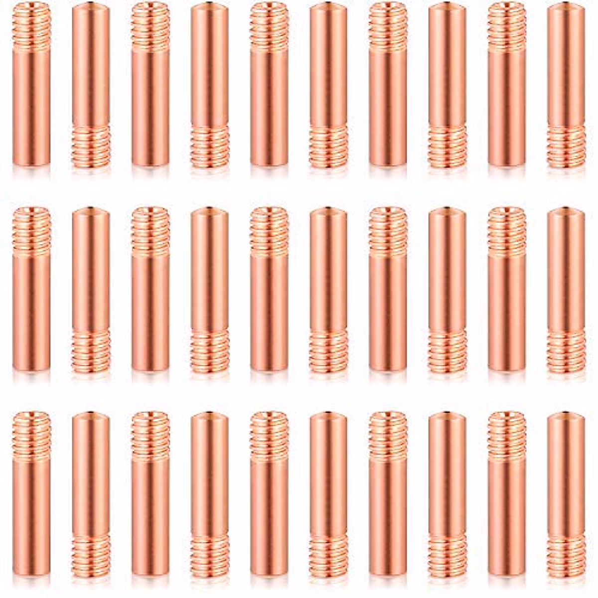 30 Pieces Contact Tip Welding Contact Tip MIG Welder Contact Tips MIG Welding Gun Accessories 0.030 Compatible with Hobart H-9/10-9/10 MIG Welder