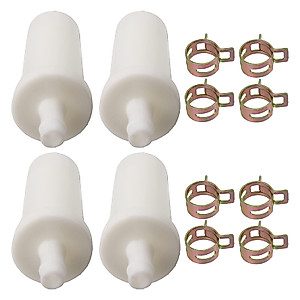 Carbbia 35-816296-4 Fuel Filter Replacement 5/16" Compatible with Mercury Marine Force 35-816296K2 35-816296Q2 35-16494-1 Compatible with Johnson Compatible with Yamaha 65W-24251-10-00 65W-24251-00-00