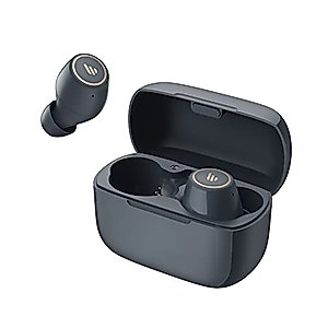 Edifier TWS1 PRO True Wireless Earbuds - Bluetooth V5.2 - Qualcomm® AptX-Adaptive - 42H Playtime - CVC™ 8.0 Call Noise Cancelling - IP65 Waterproof - Touch Control - Built-in Dual Microphones - Grey
