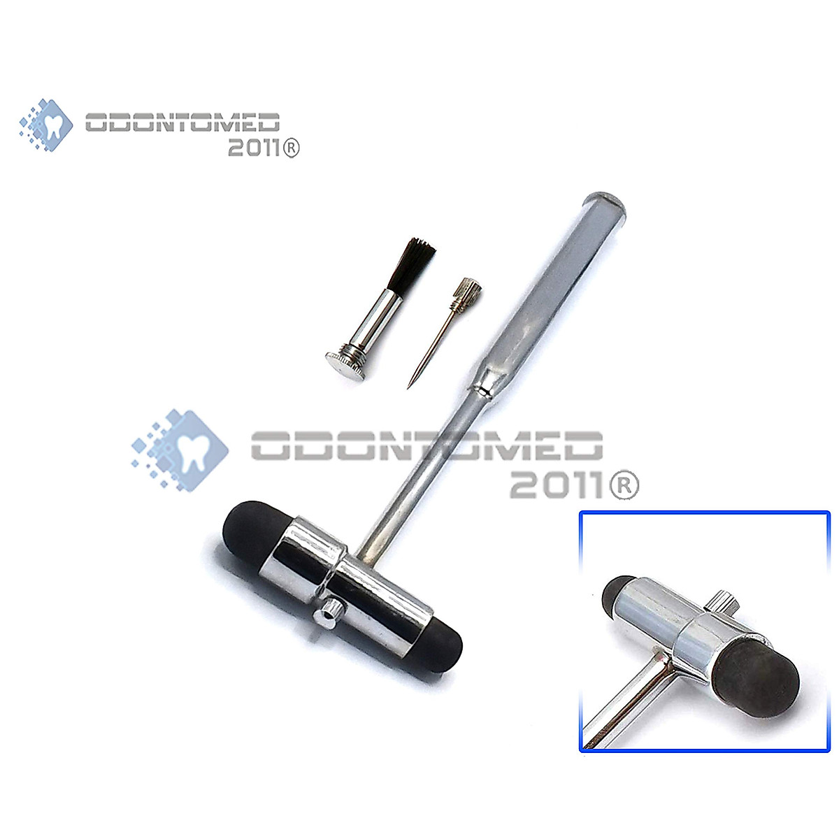 Set of 3 Pcs Reflex Taylor + Babinski + Buck Percussion Hammer Mallets (OdontoMed2011 Brand)