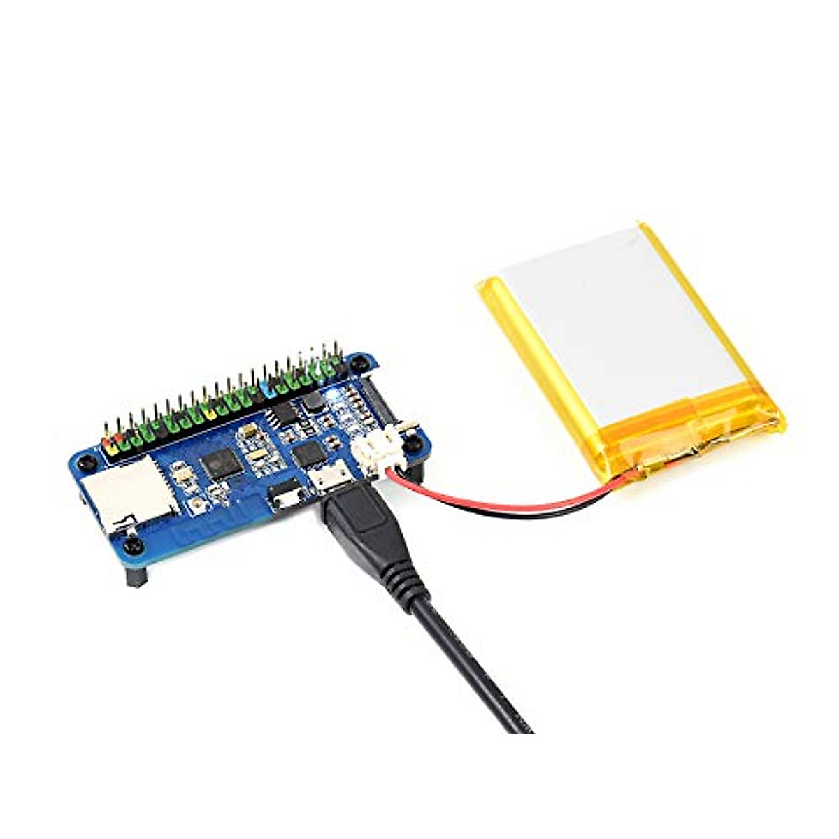 Waveshare ESP32 One A Mini Development Board with WiFi/Bluetooth Support Image Recognition Voice Processing Compatible with Sorts of Raspberry Pi Hats