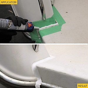 Sikaflex-291 LOT, White, Marine Adhesive and sealant, General All-Purpose PU Adhesive with Long Open time, 10.1 fl. oz