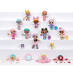 LOL Surprise Mega Ball Magic - 12 Collectible Dolls, 60+ Surprises, 170 Value, 4 Unboxing Experiences, Squish Sand, Bubbles, Gel Crush, Shell Smash, Mix/Match Fashions Limited Edition Gift, Girls 3+