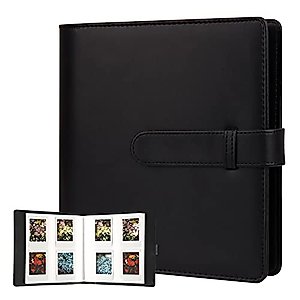 256 Pockets Photo Album for Fujifilm Instax Mini LiPlay 11 90 70 50S 26 25 9 8S 8 7S Instant Camera/Mini Link Printer, Polaroid Snap SnapTouch PIC-300 Z2300 Mint Zip Instant Camera Printer (Black)